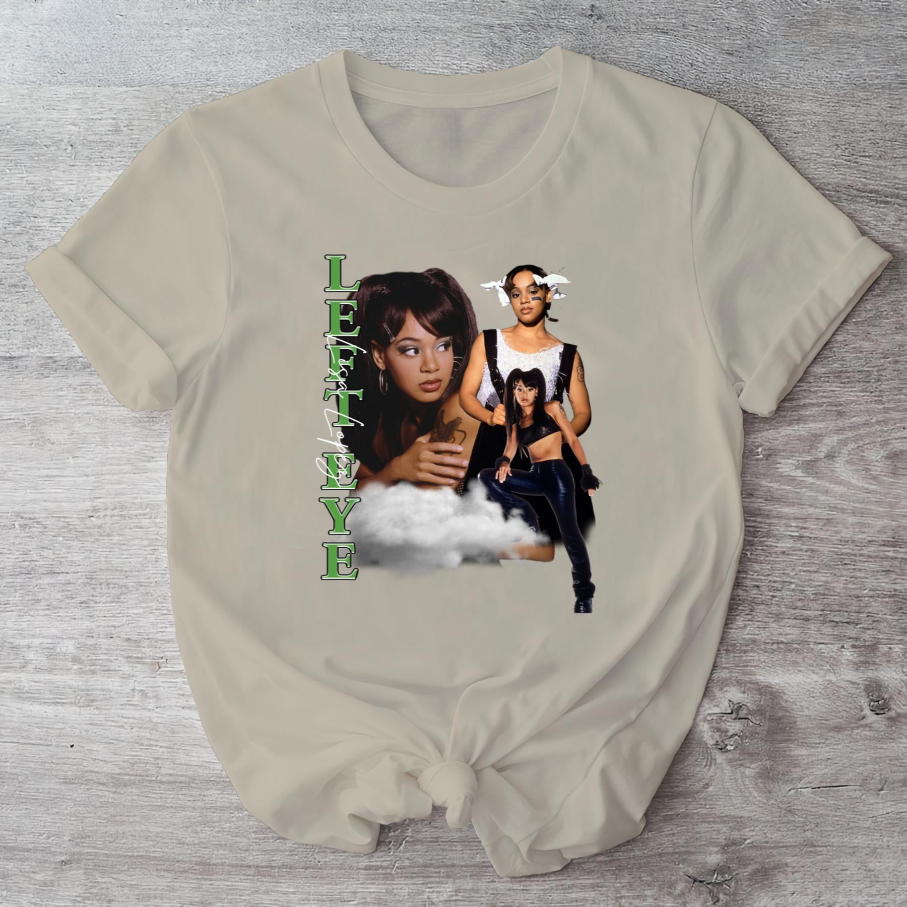 Lisa Left Eye Lopes, TLC Vintage Homage T-Shirt Size S-5XL, Black ...