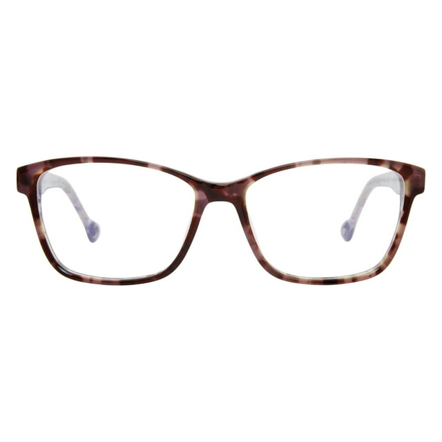 Lisa Loeb Eyeglasses Frames for Women, Spotlight 205, Grape Toffee, 55 ...