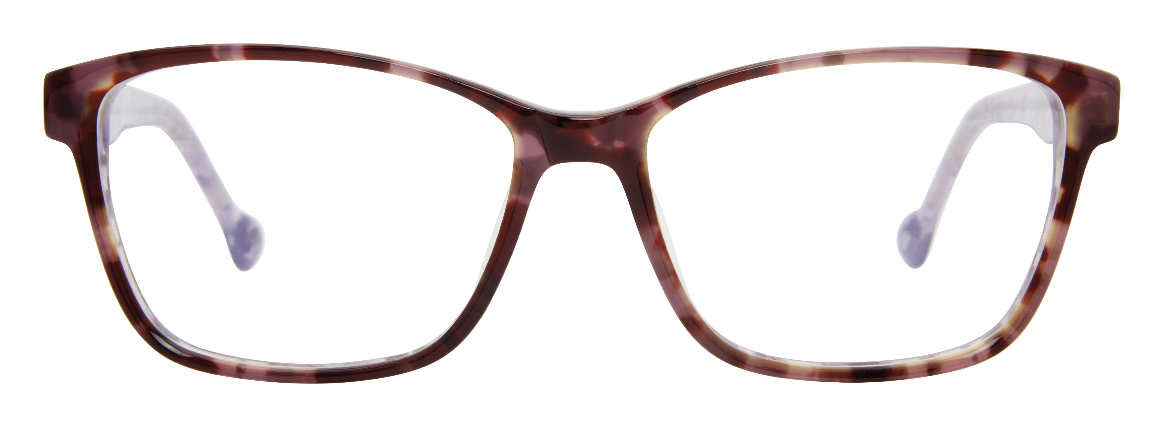 Lisa Loeb Eyeglasses Frames for Women, Spotlight 205, Grape Toffee, 55 ...