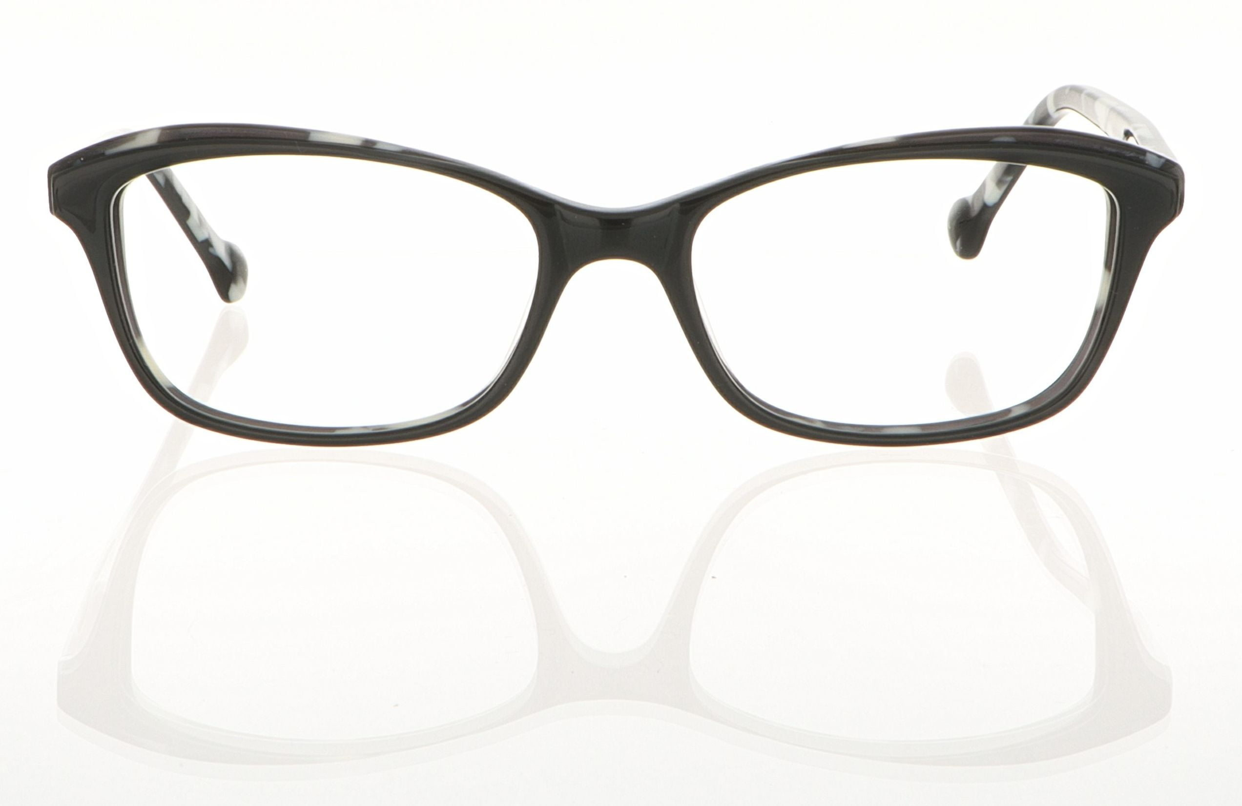 Lisa Loeb Eyeglasses Frames for Women, Superbuzz 175, Licorice Twist ...