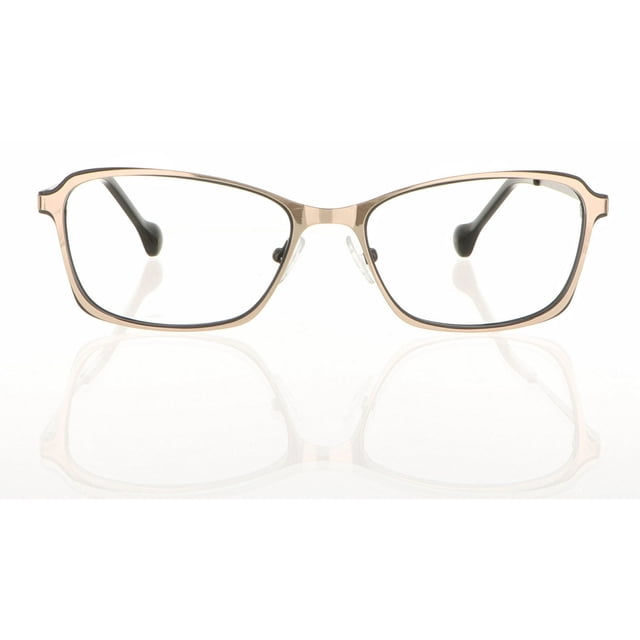 Lisa Loeb Eyeglasses Frames for Women, To Shine 211, Gold Dust, 52-16 ...