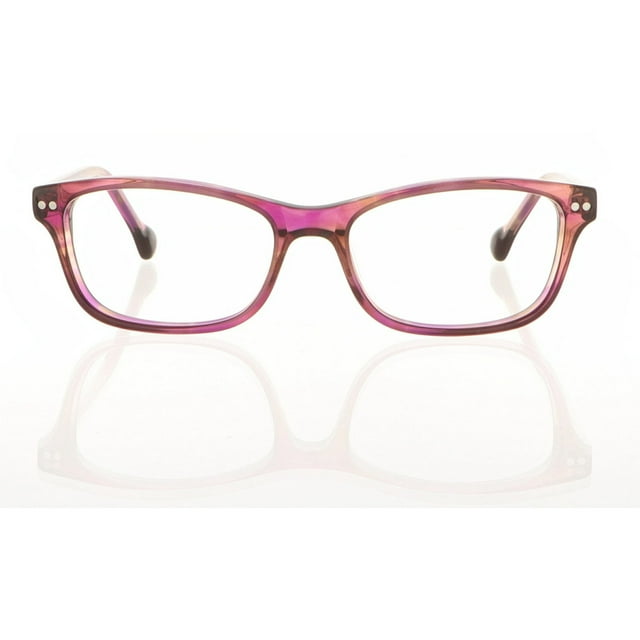 Lisa Loeb Petite/Teen Eyeglasses Frames, Shimmy 7, Honey Grape, 47-15 ...