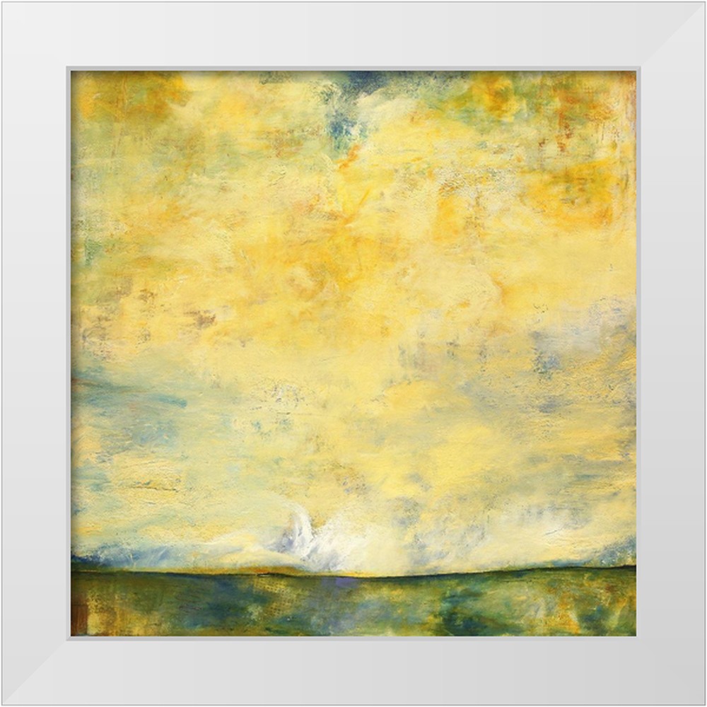 Lisa Mann Fine Art 15x15 White Modern Wood Framed Museum Art Print ...