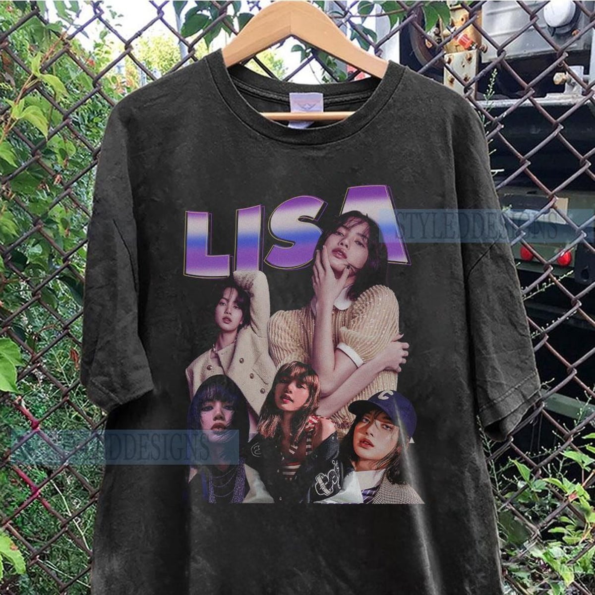 Lisa Rockstar Graphic T-Shirt, LALISA Shirt, Lisa New Single Rockstar ...