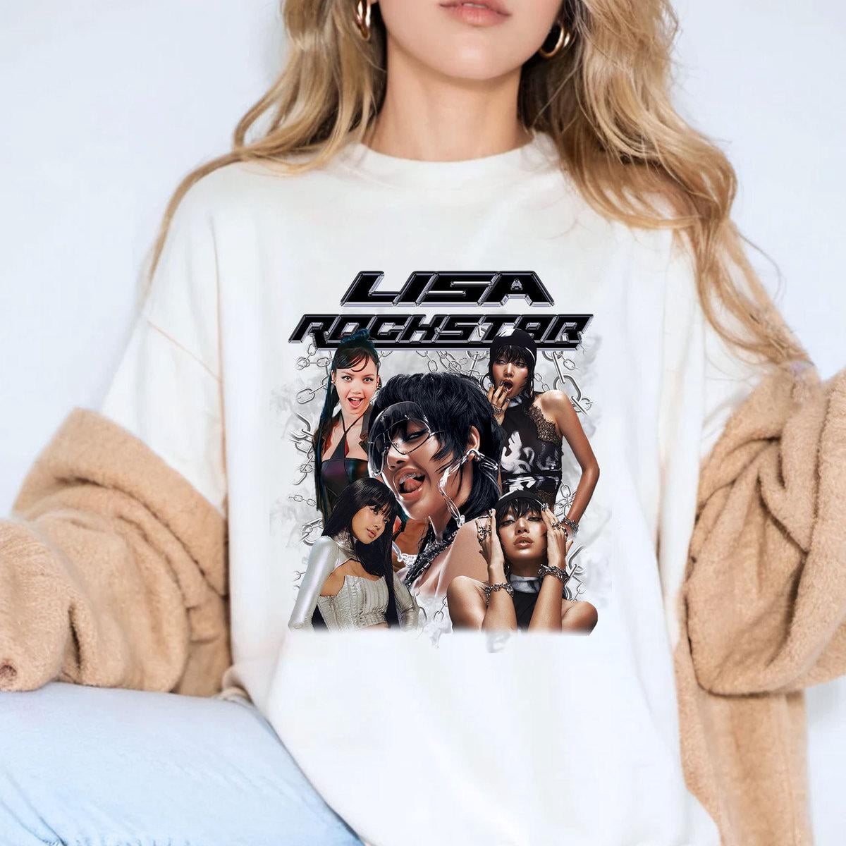 Lisa Rockstar Shirt, Lisa Rap Shirt, Lisa Rockstar Graphic Shirt, Lisa ...