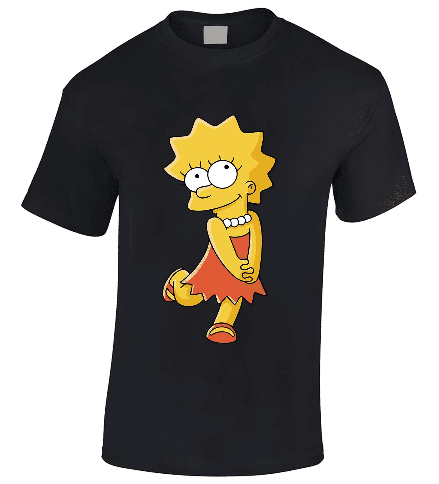 Lisa Simpson The Simpsons TV Show Character Fan T Shirt 8 - Walmart.com
