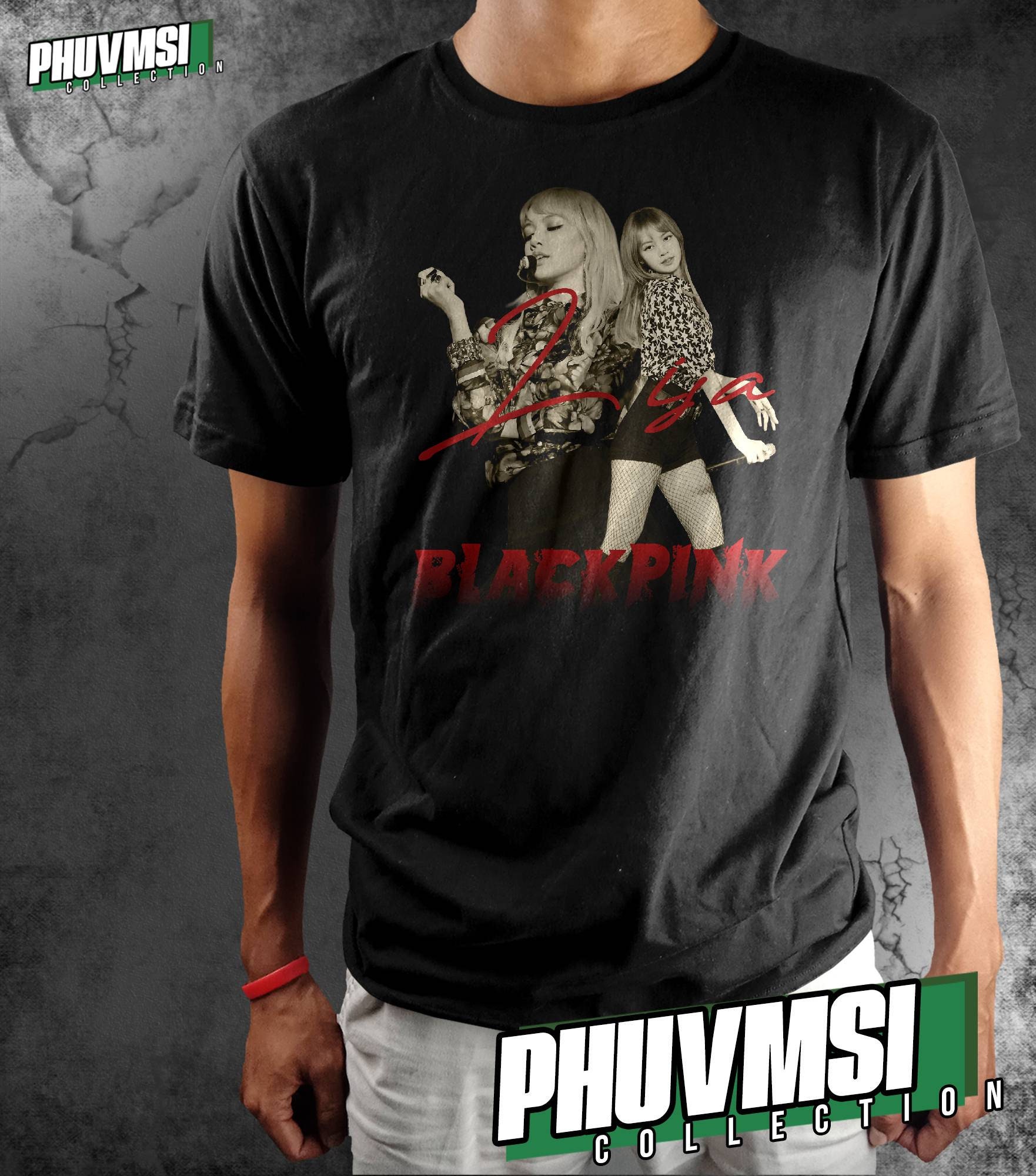 Lisa blackpink shirt, Lisa blackpink tshirt, Kpop music shirt, Lisa blackpink merchandise music ...