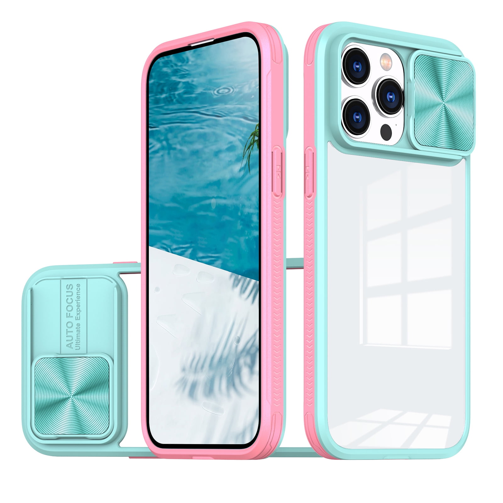 Lisade Case for iPhone 16 Pro Max/16 Plus/16 Pro/16 with Sliding Camera ...
