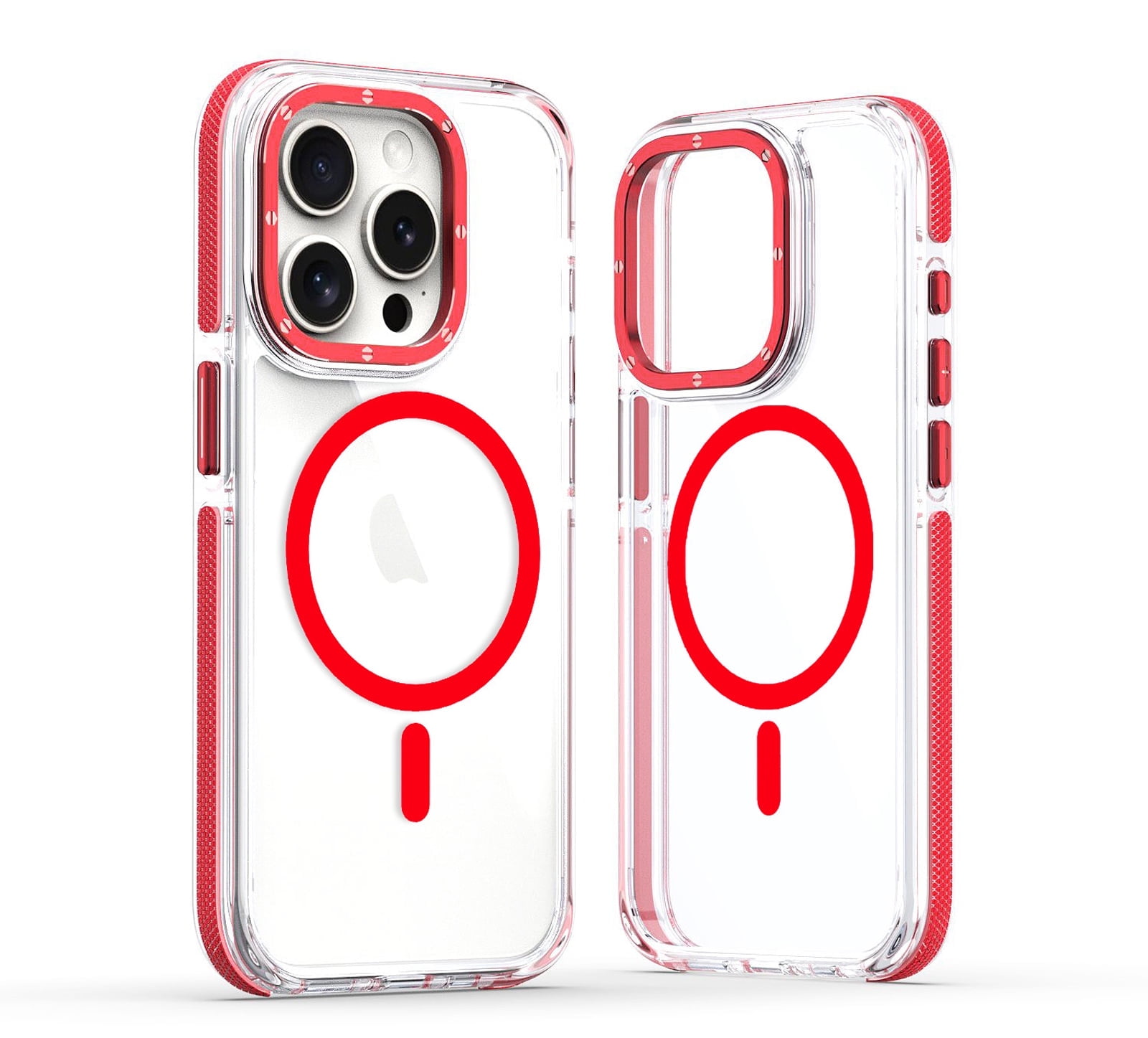 Lisade Clear Magnetic Case for iPhone 16 Pro Max/16Plus/16Pro/16 with Camera Protection for ...