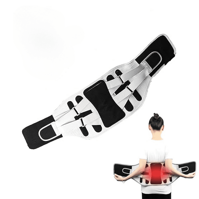 Lisade Lumbar Traction Device Adjustable Lumbar Support Waist Wrap for ...