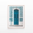 Lisbon Door Wall Art Blue Tile Door Rustic Lisbon Photography ...