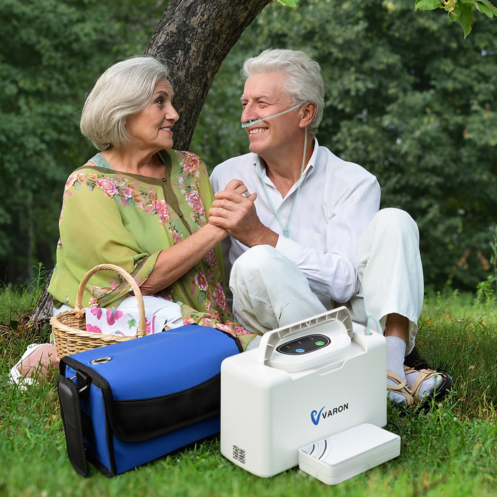 Lischwert Portable 3L/Min MINI Portable Oxygen Generator-Tube for ...