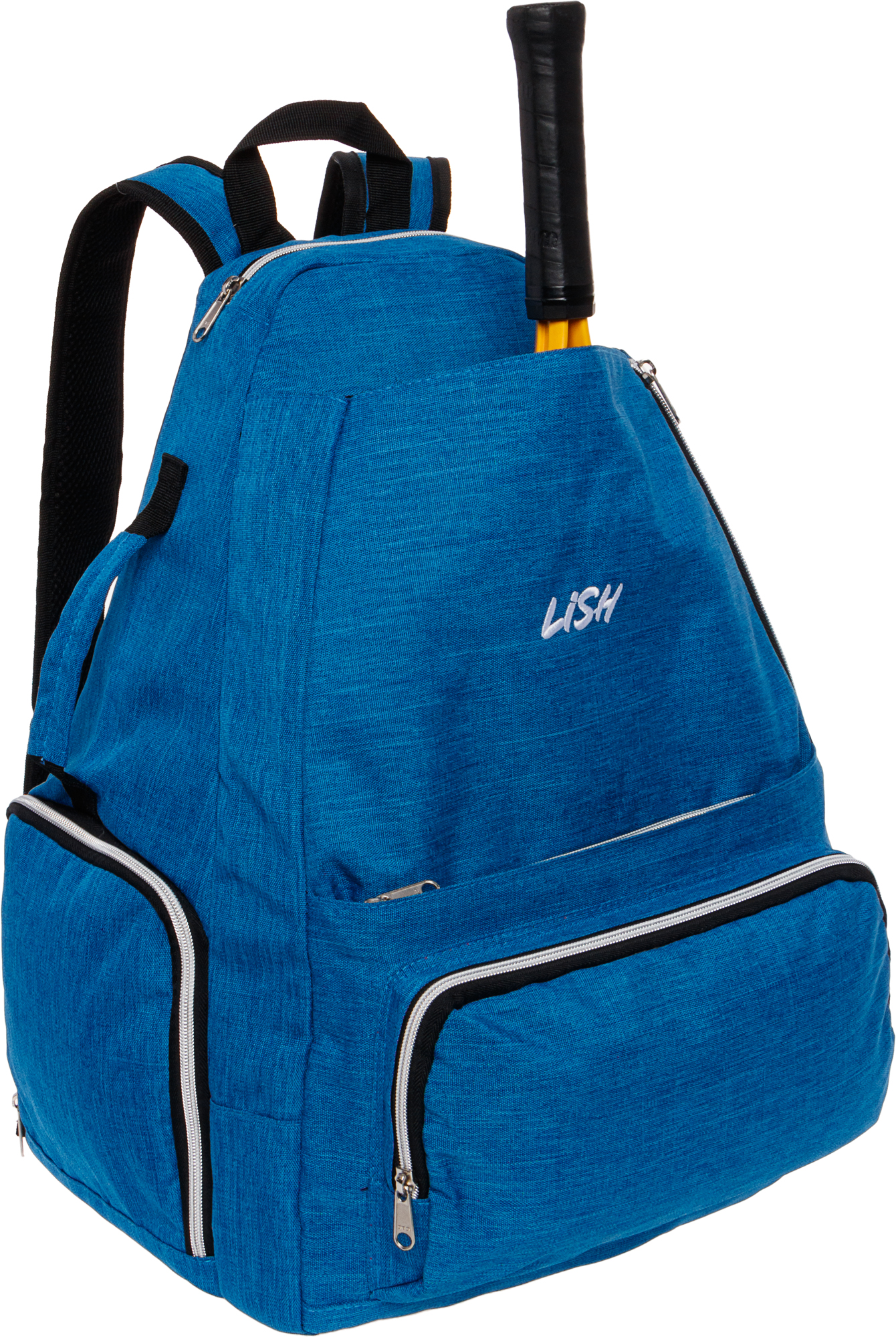 Lish Game Point Tennis Backpack W/ Shoe Compartment - Racket Holder ...