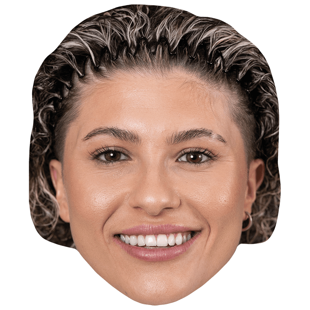 Lisha Paige (Smile) Big Head. Larger than life mask. - Walmart.com