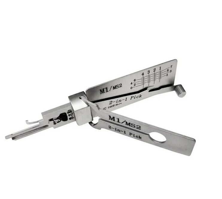 Lishi 2-in-1 M1/Ms2 Keying Tool – High Quality, Anti-Counterfeiting ...