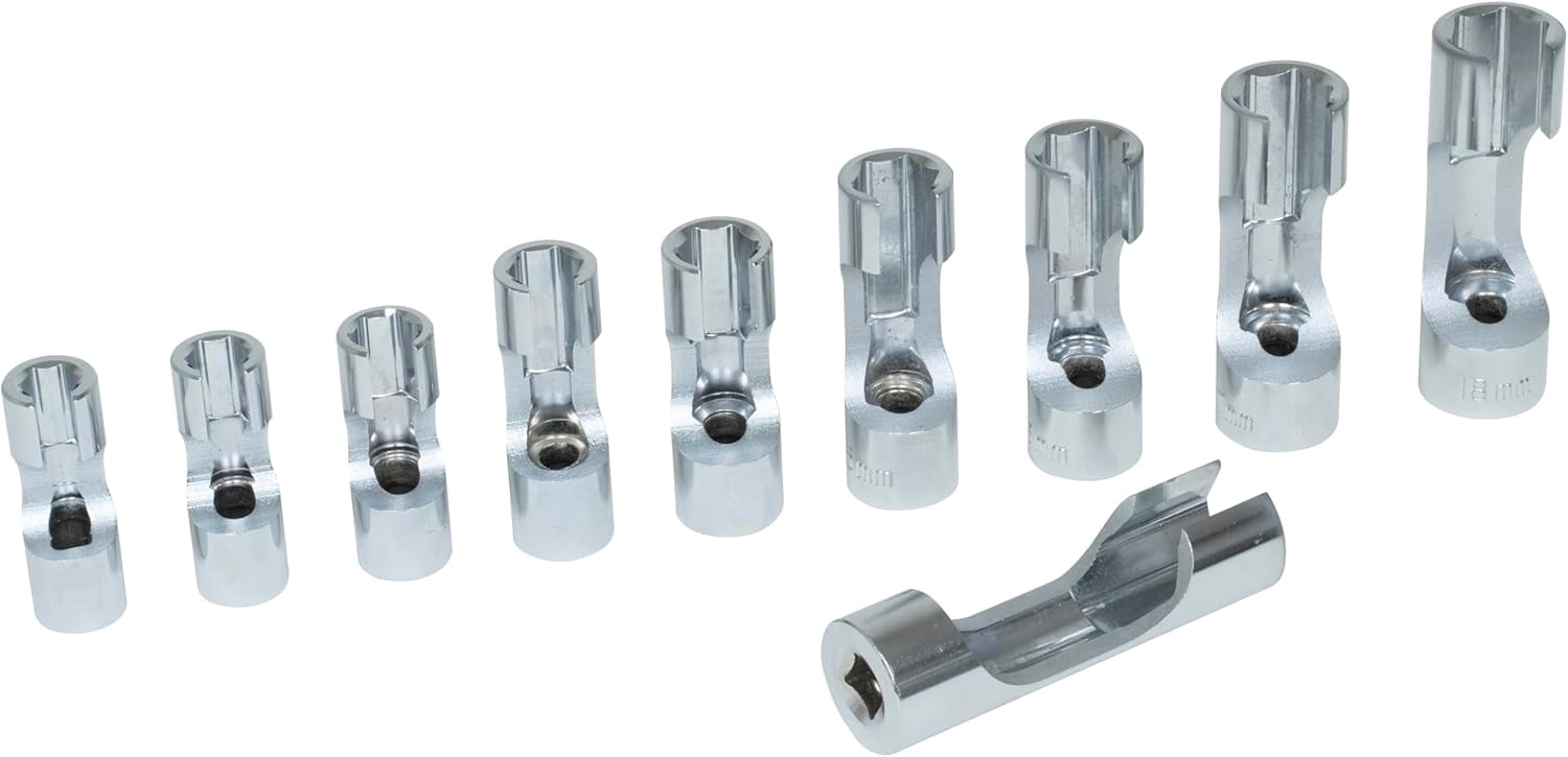 Lisle 12030 Flare Nut Socket Set, 10 pc. - Walmart.com