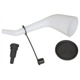 Lisle 18232 Offset Funnel With Lid, Spout & Adapter - Ideal for Brake ...
