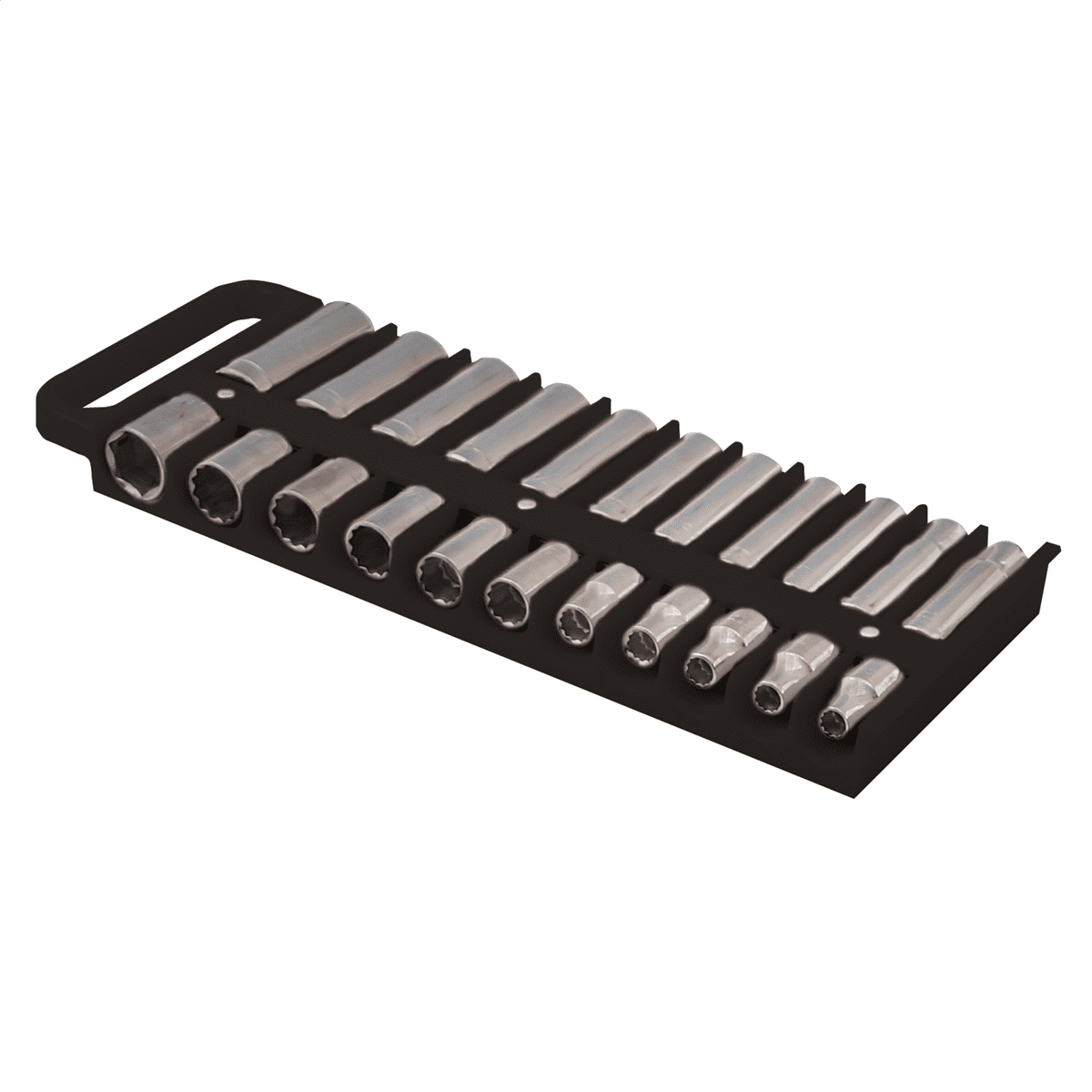 Lisle 40990 - 1/2" Drive Magnetic Socket Holder/Black - Walmart.com