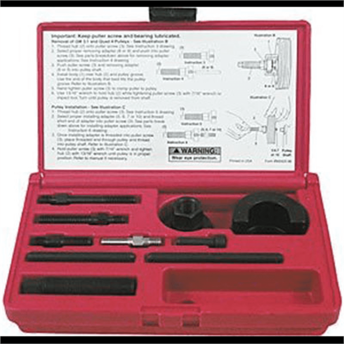 Lisle ADAPTER FOR LIS38850 PULLEY PULLER 3/8IN.X16 SHORT - Walmart.com
