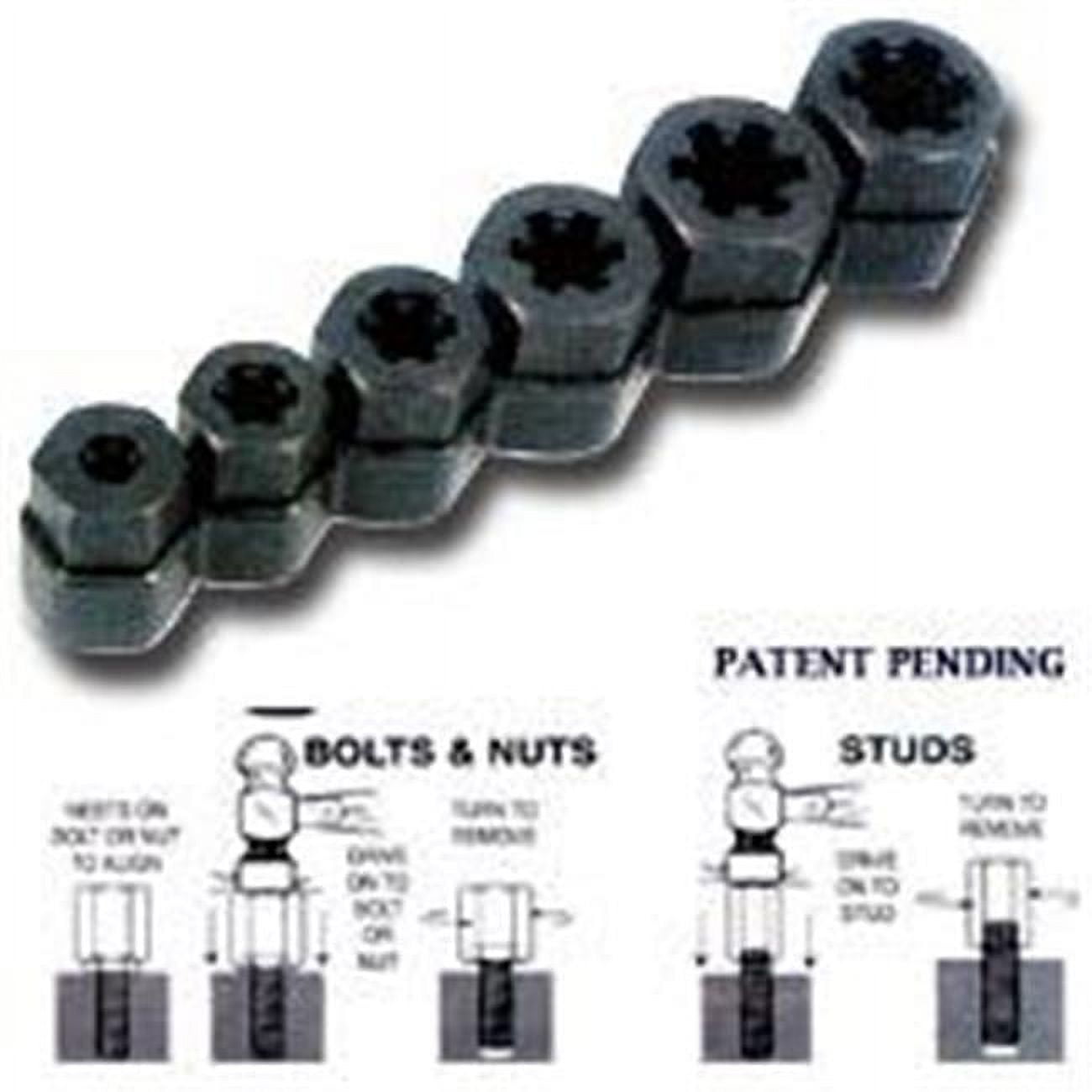 Lisle Bolt Nut Stud Remover Set - Walmart.com