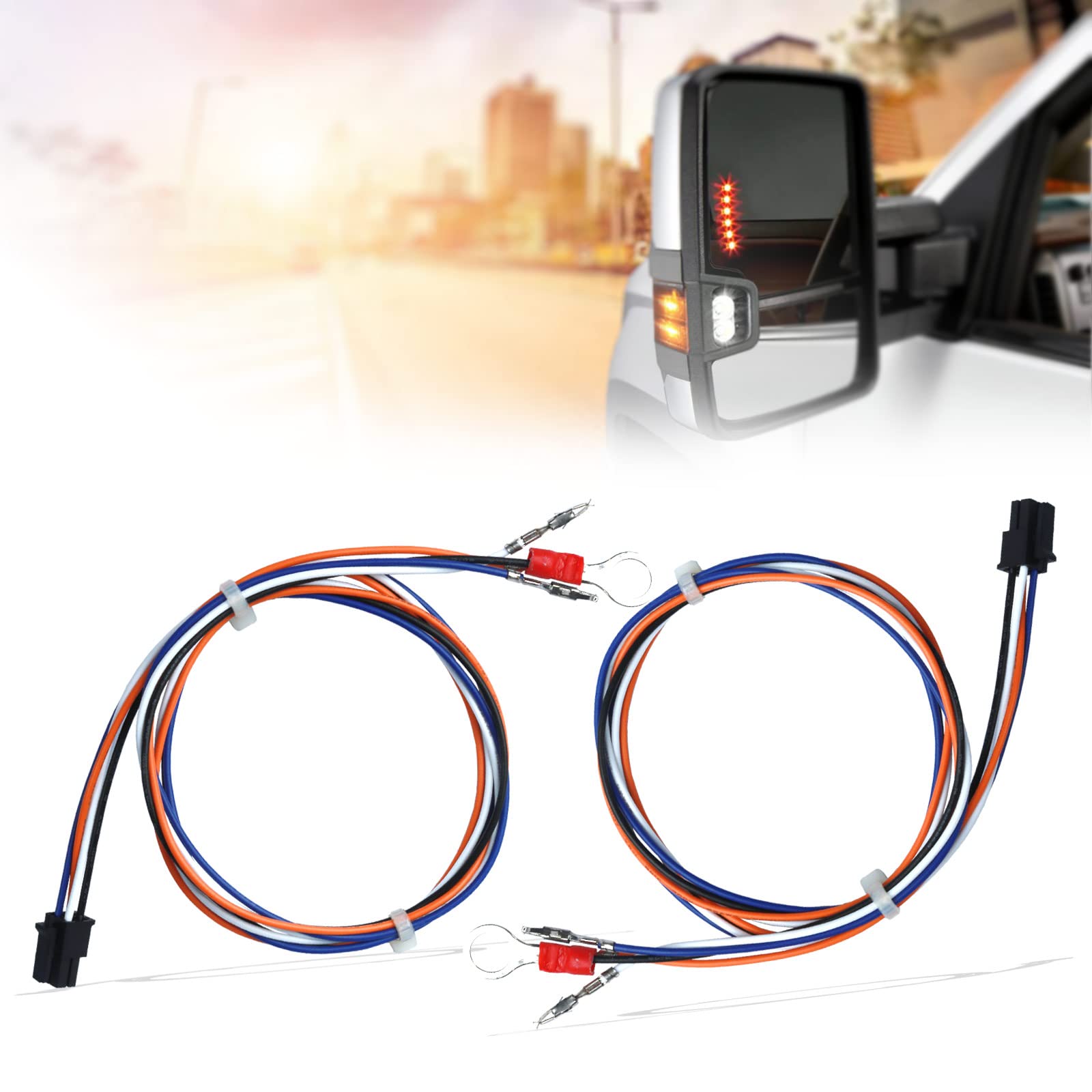 Lisnhlin Tow Mirrors Wiring SSF20 Harness Compatible with Chevrolet ...