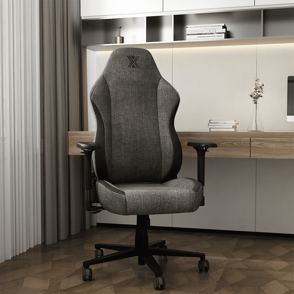 Lisonu Ergonomic Gaming Chair with 155° Reclining, 4D Adjustable ...
