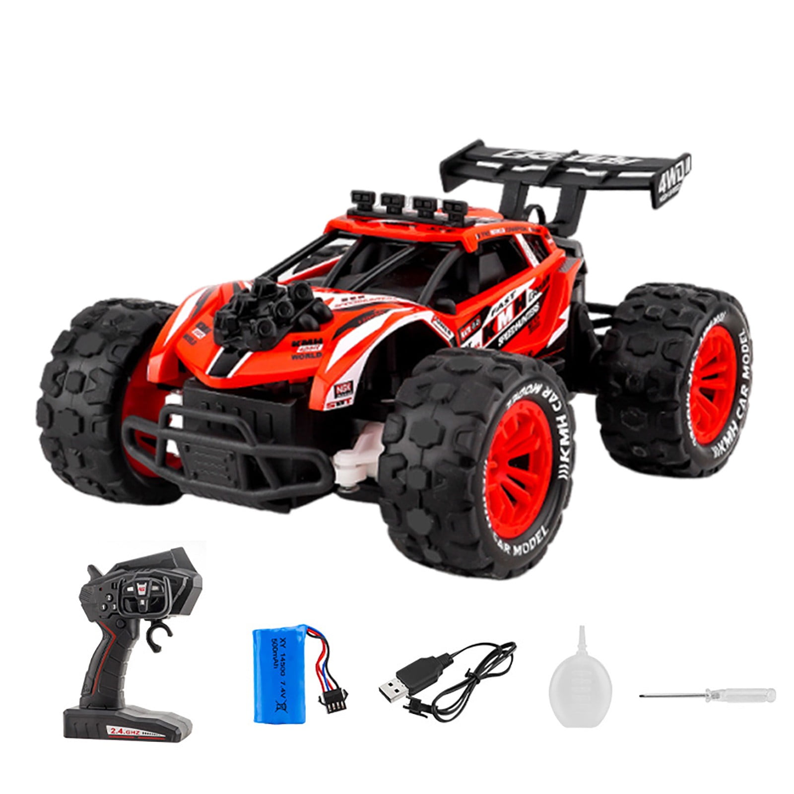 Lispipm 1:18 Scale Ready to Run Fast Remote Control Car High Speed Jump ...
