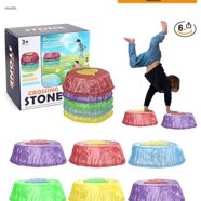Balance Stepping Stones for Kids 5pcs Non-Slip River Stones, Indoor and ...