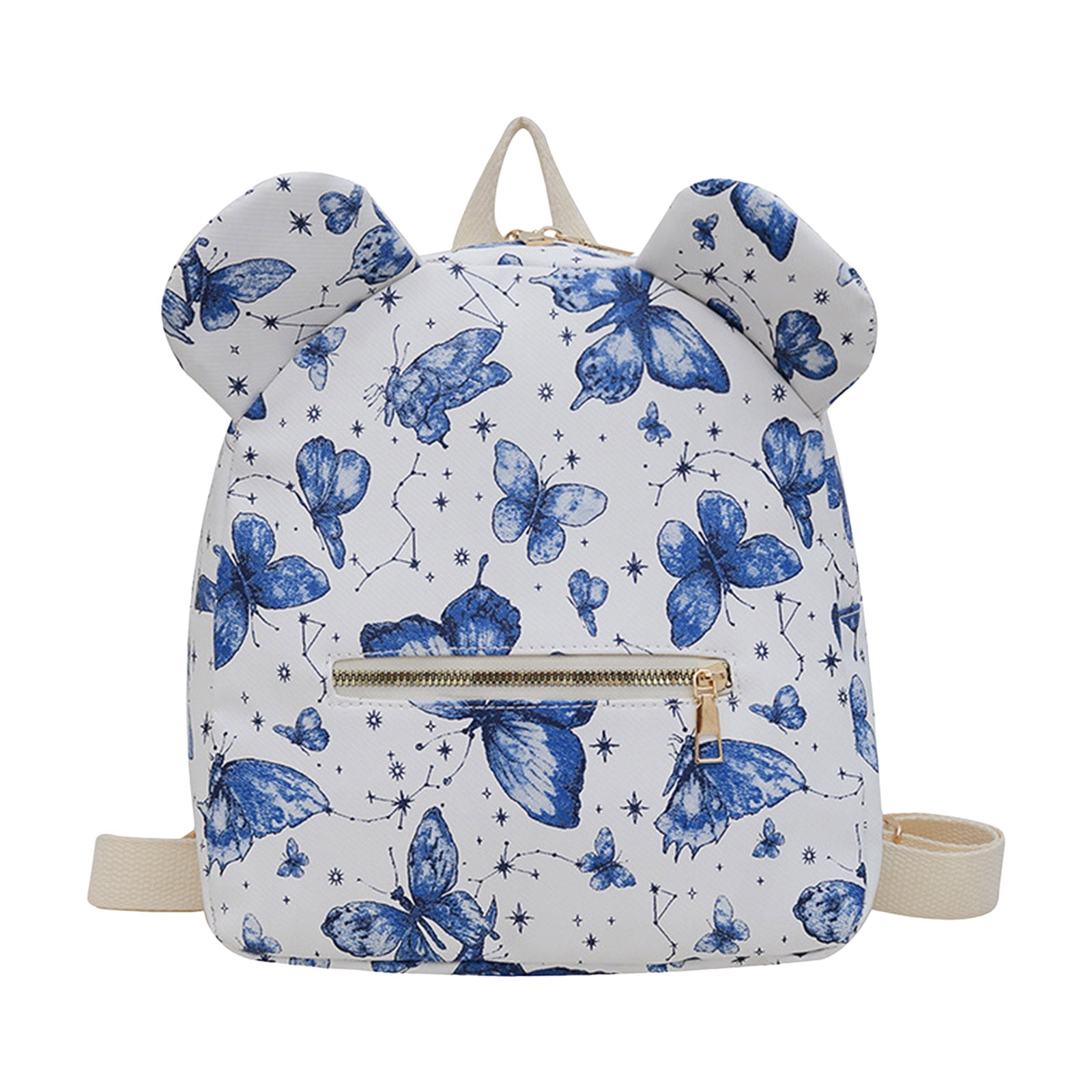 Lispipm Mini Backpack Purse for Women Small Nylon Double Strap Shoulder ...
