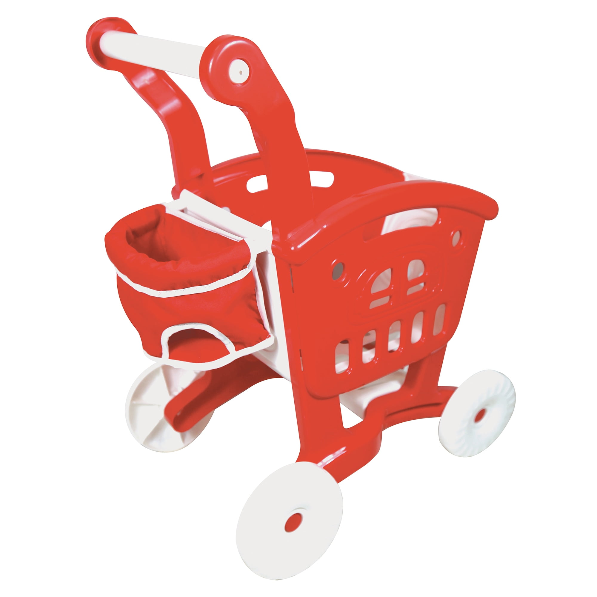 Lissi: Doll Shopping Cart & Play Foods Set - Walmart.com