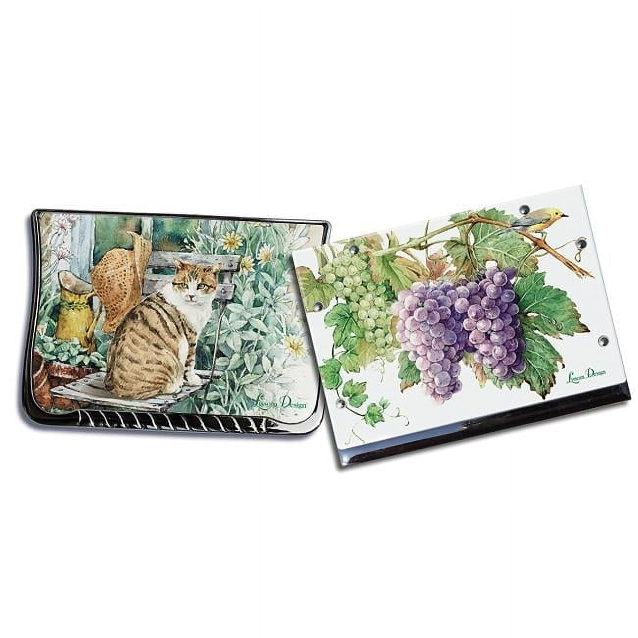 Lissom Design 2 Piece Wine Country Compact Mirror Set - Walmart.com