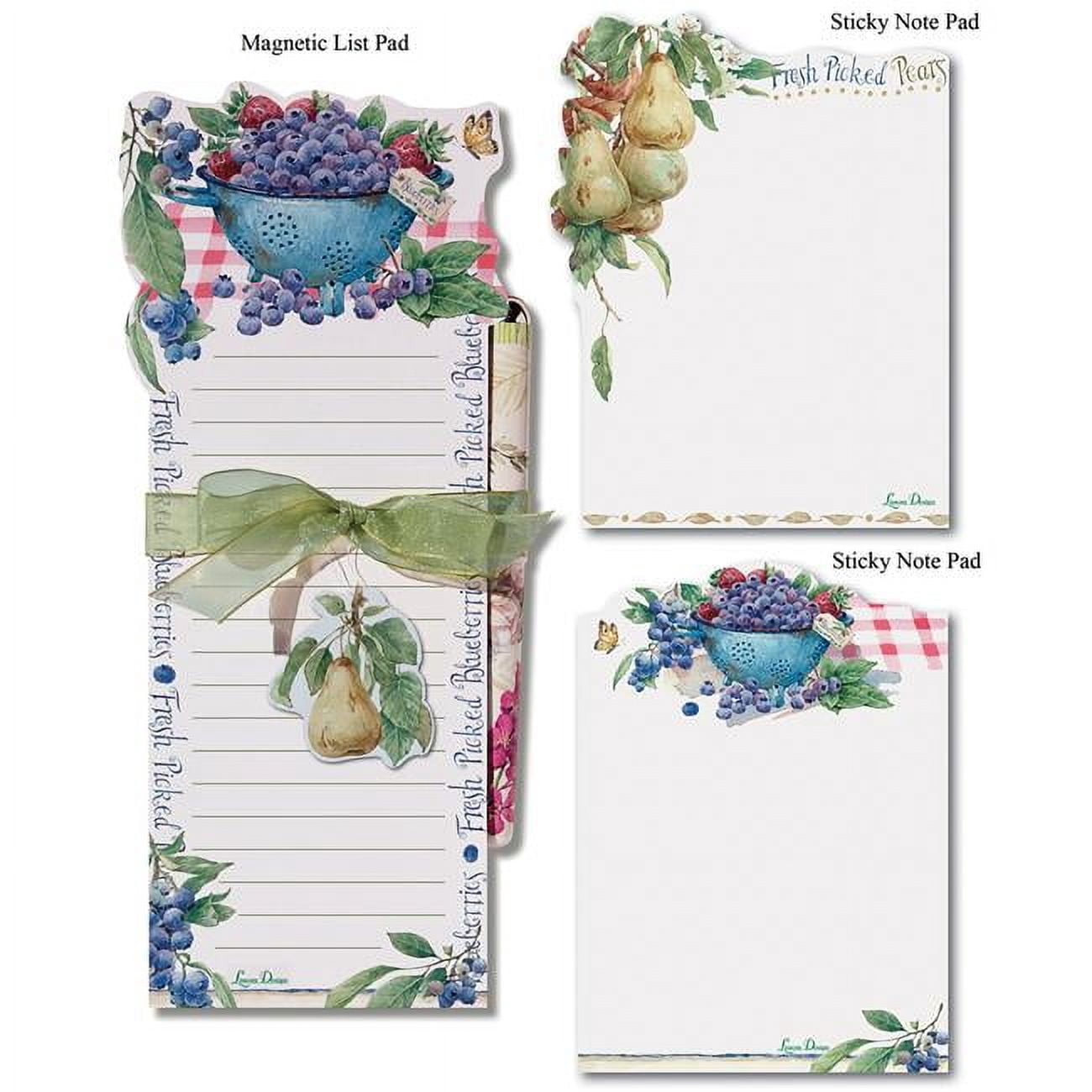 Lissom Design Fresh From the Farm 3 Sticky Die-Cut & Magnetic List ...