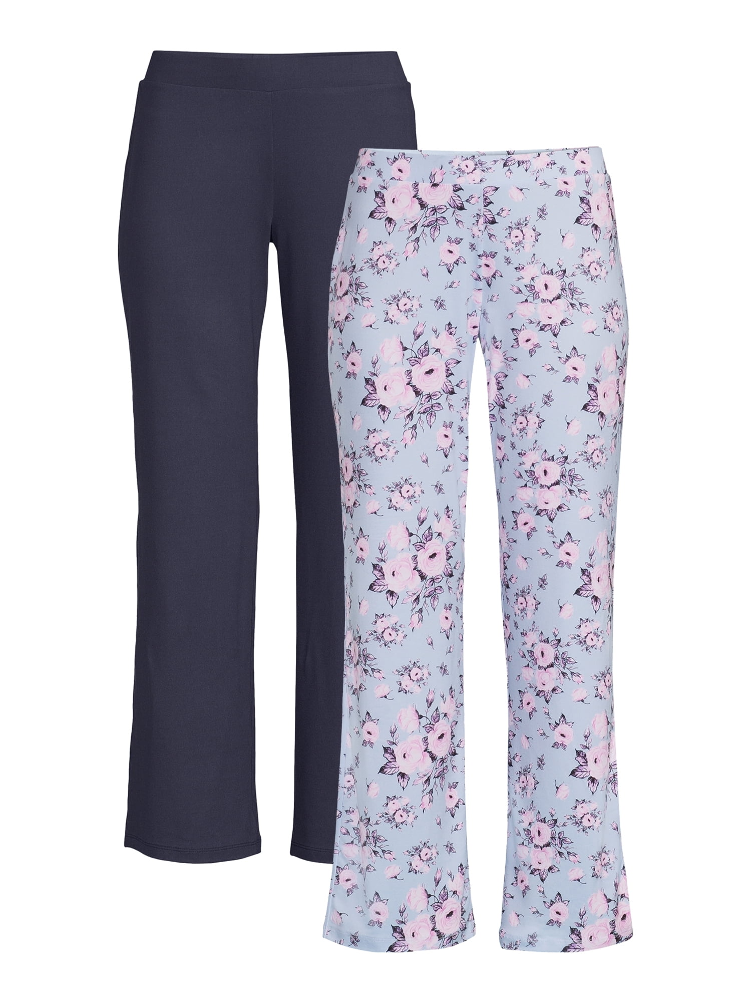 Lissome Women's and Women's Plus Size Sleep Pants, 2-Pack - Walmart.com