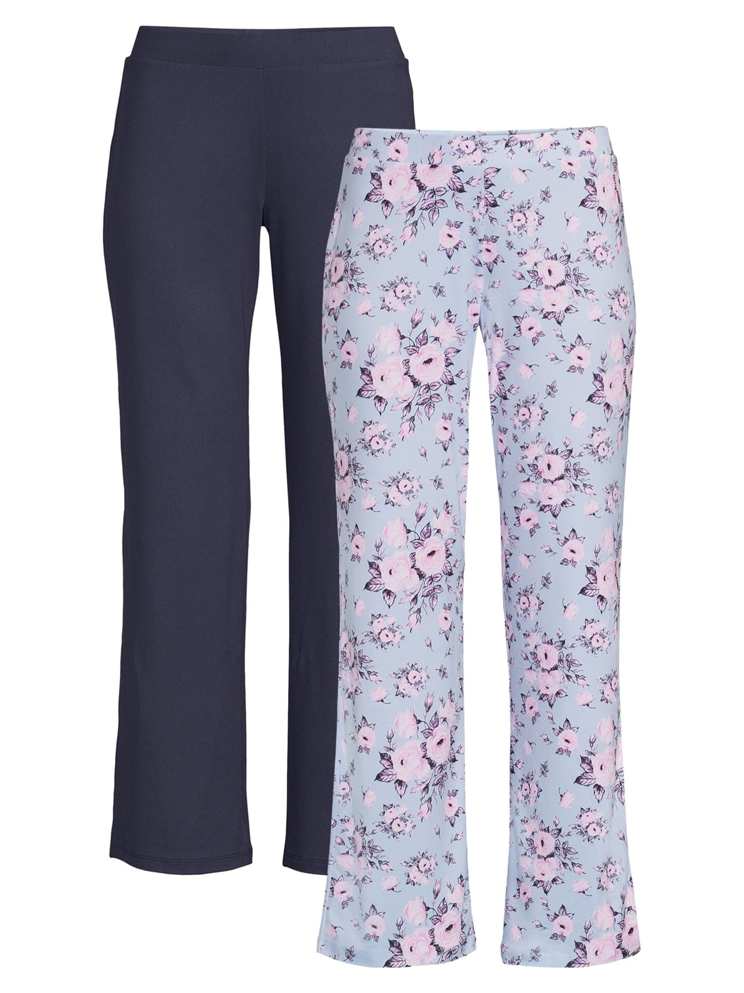 Lissome Women's and Women's Plus Size Sleep Pants, 2-Pack - Walmart.com