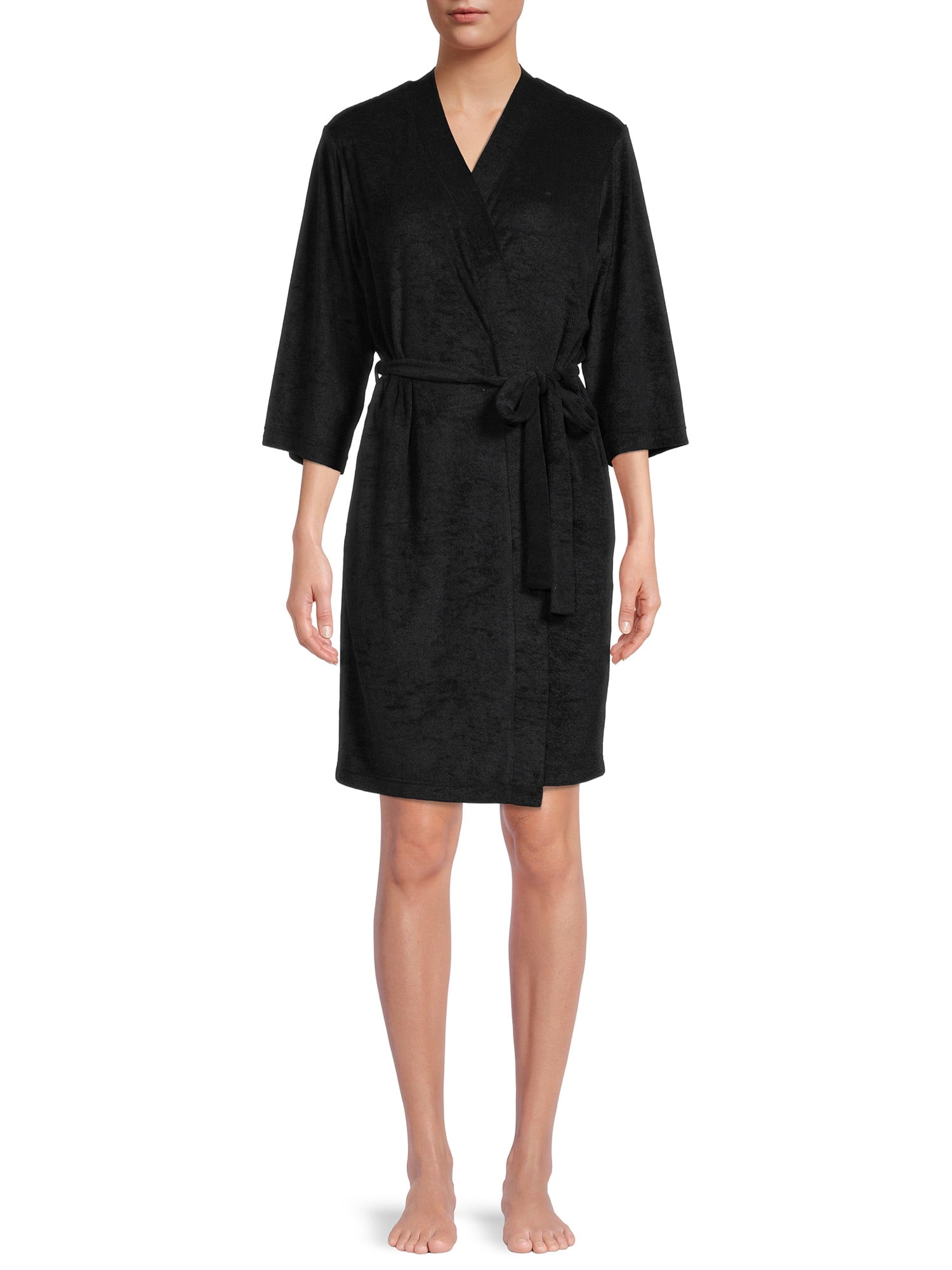 Lissome Women's and Women's Plus Size Terry Cloth Robe - Walmart.com
