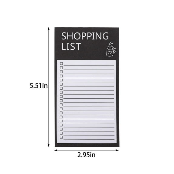 To Do List Notepad,400-Sheet Magnetic Checklist Pad, Refillable Memo Cube for Groceries & Tasks ...