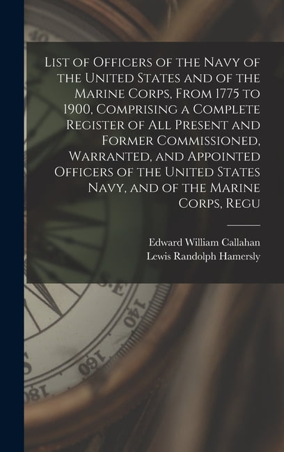 List of Officers of the Navy of the United States and of the Marine ...