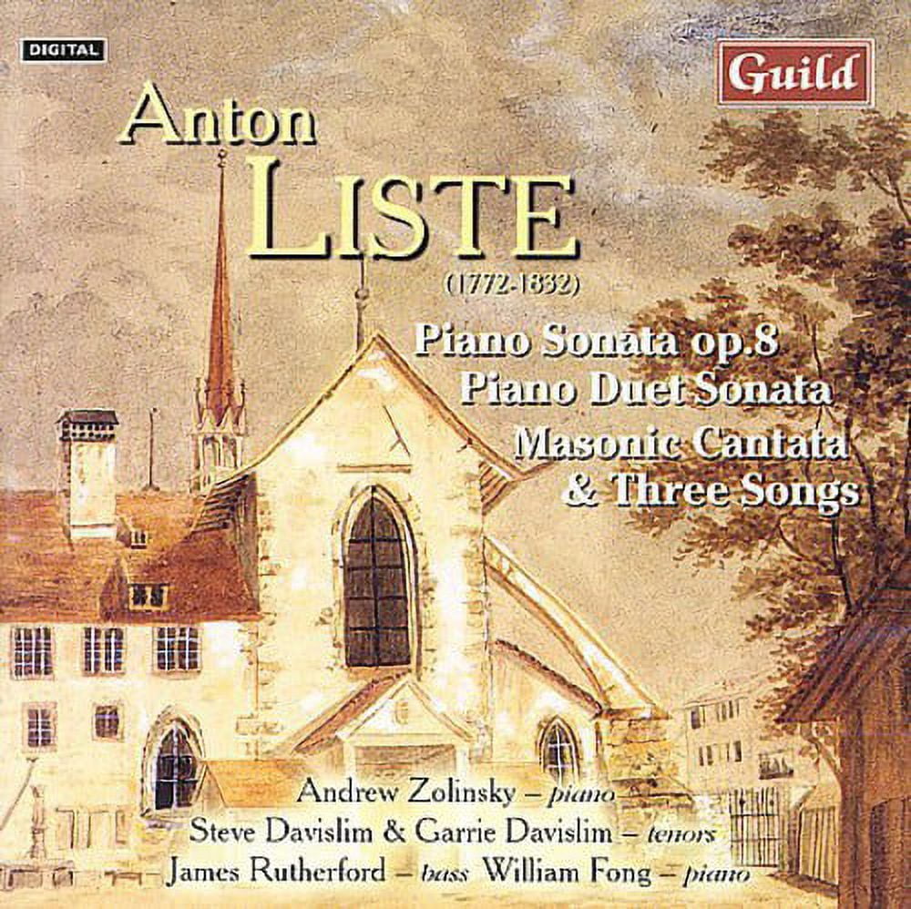 Liste / Zolinsky / Dvislim / Rutherford / Fong - Piano Sonata Op 8 ...