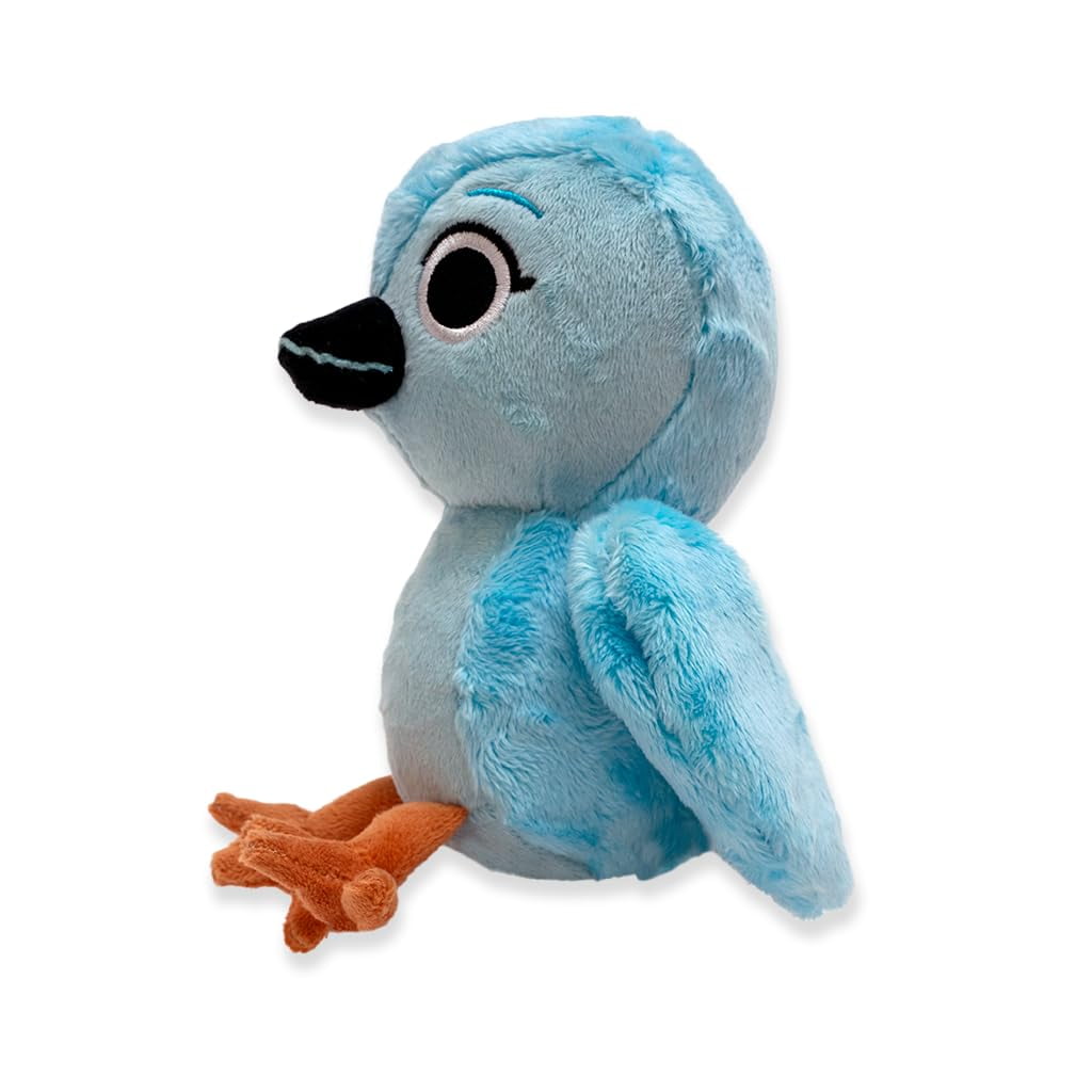 Listener Kids Bird Plush MMF7 I Soft, Blue, Children's Stuffed Animal ...