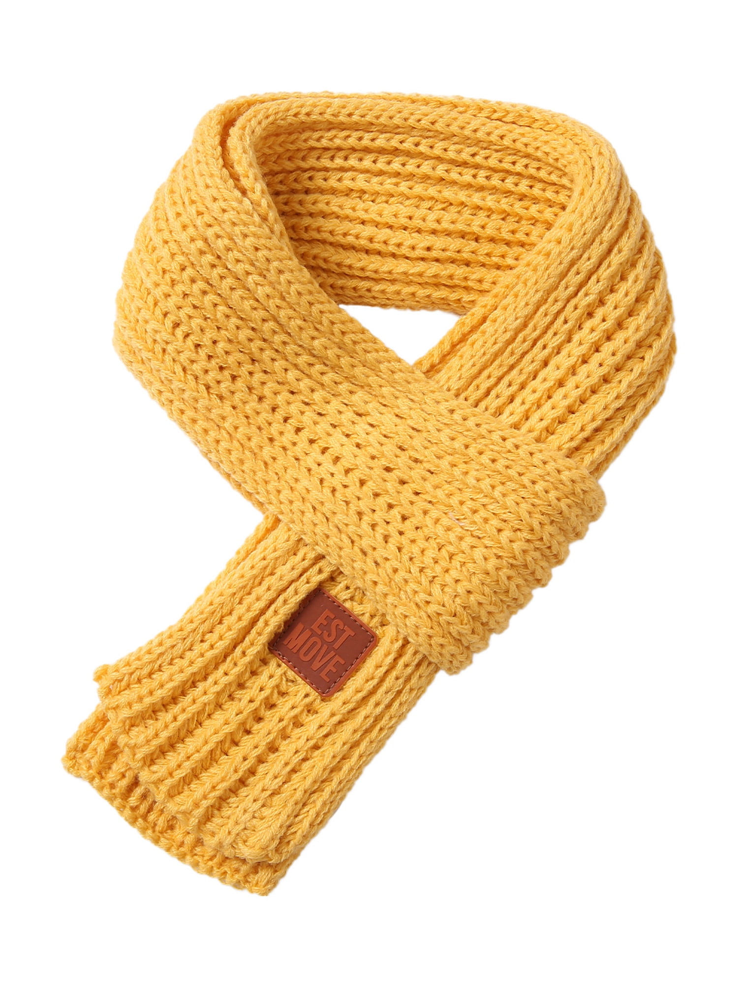 Listenwind 13 Colors Kids Scarf Boys Girls Baby Winter Warm Scarf Knit ...