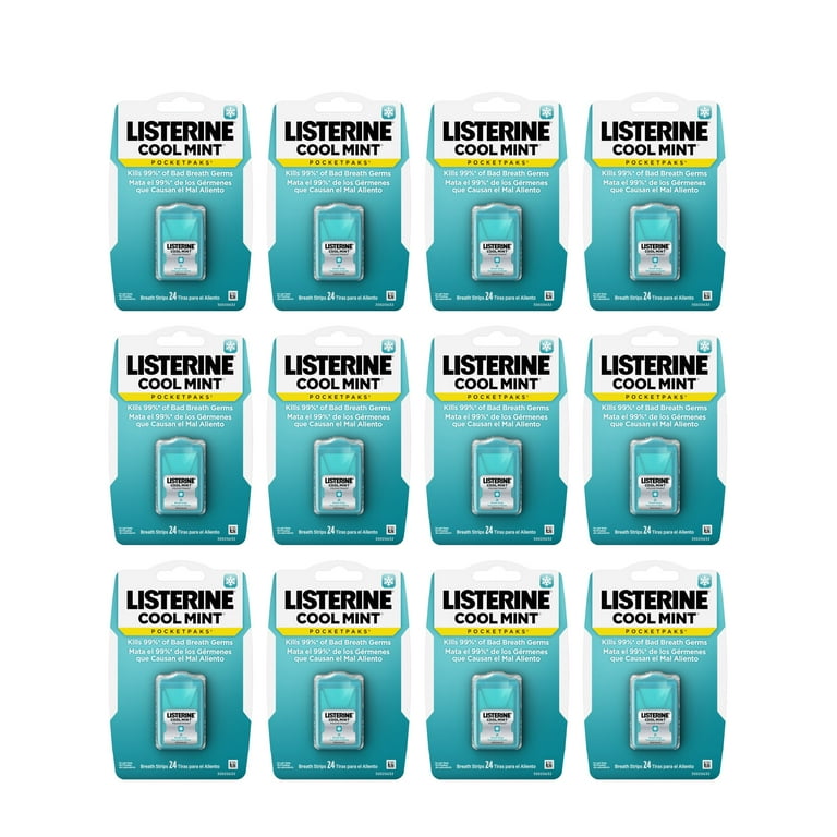 listerine sheet mints
