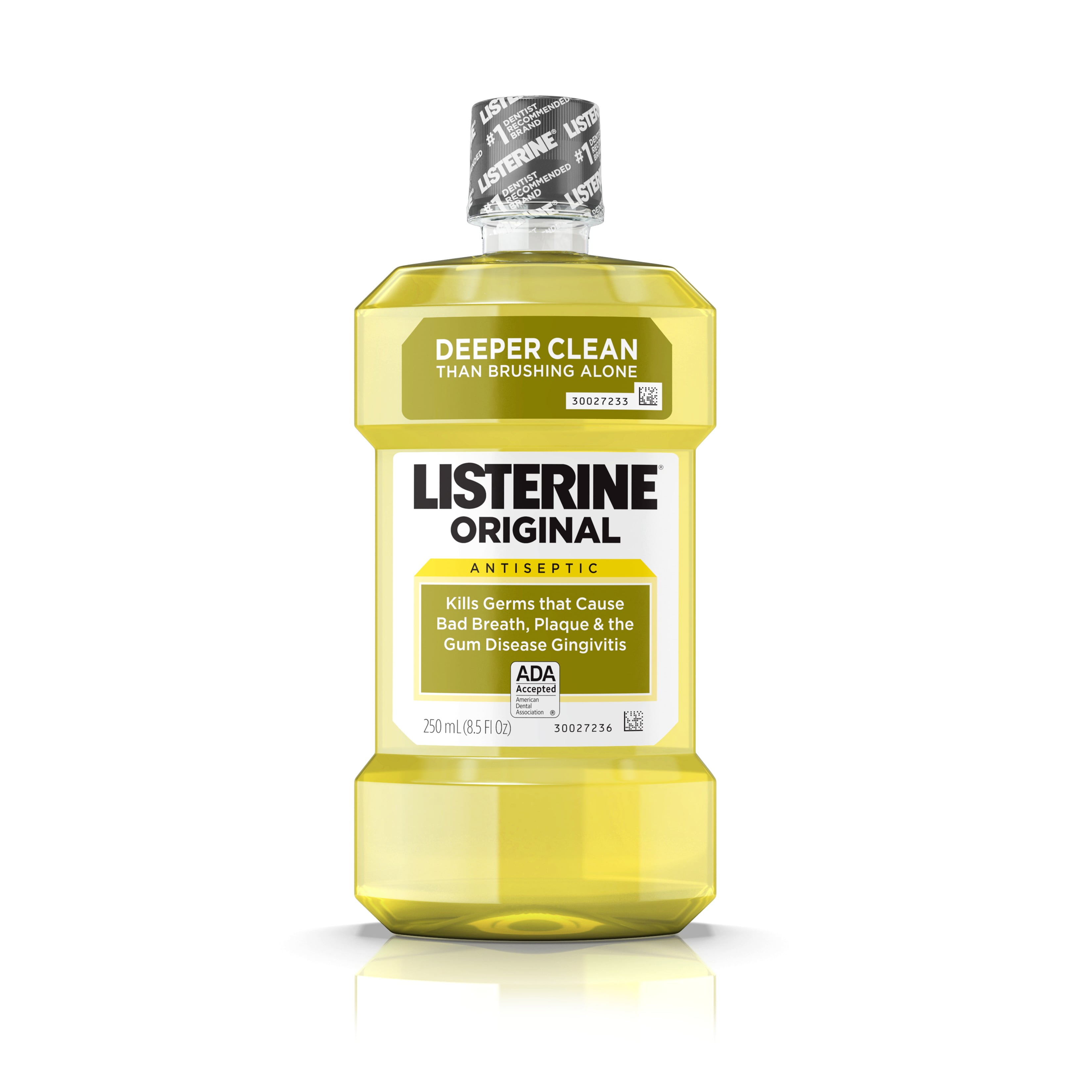 Listerine Original Antiseptic Mouthwash, Clinically Proven, Intense ...