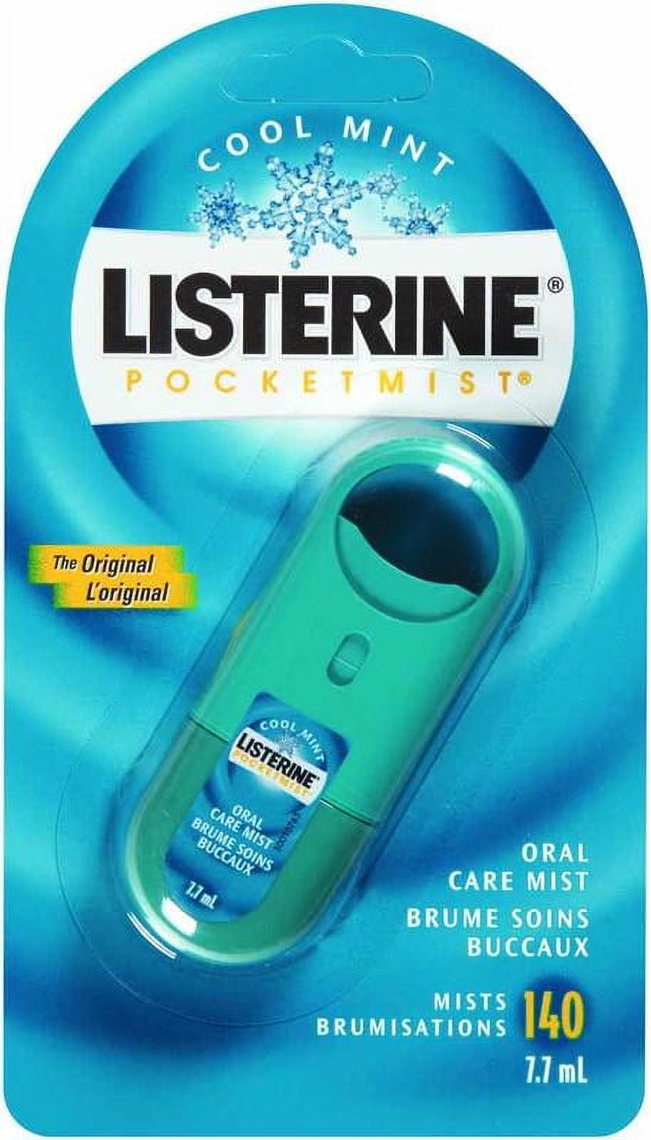 Listerine Pocket Mist Cool Mint 7.7 ml (Pack of 32) - Walmart.com
