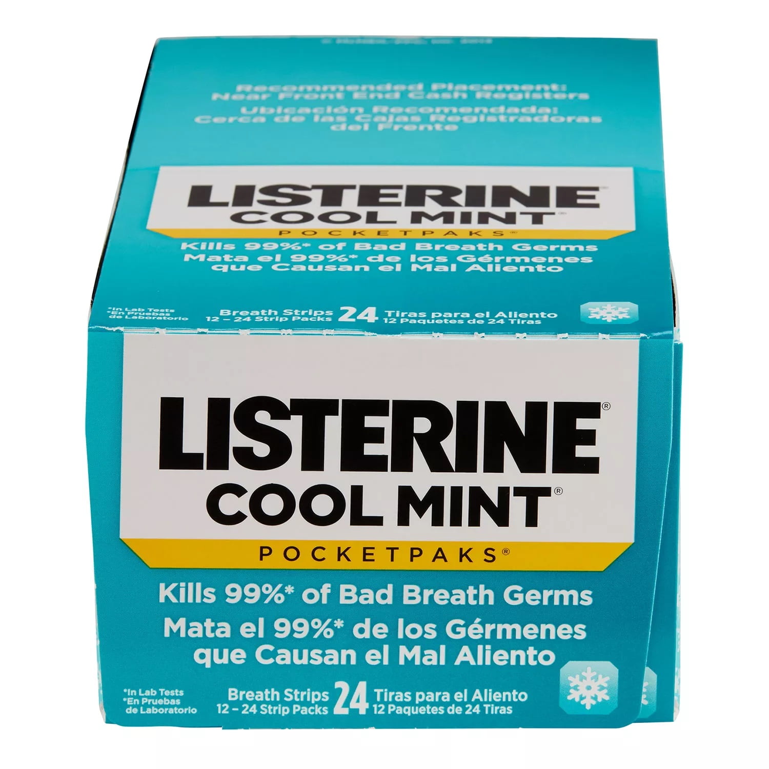 Listerine Fresh PocketPaks - Cool Mint, 288 Breath Strips for Bad ...