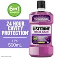 Listerine Total Care Anticavity Fluoride Mouthwash, Fresh Mint, 500 mL ...