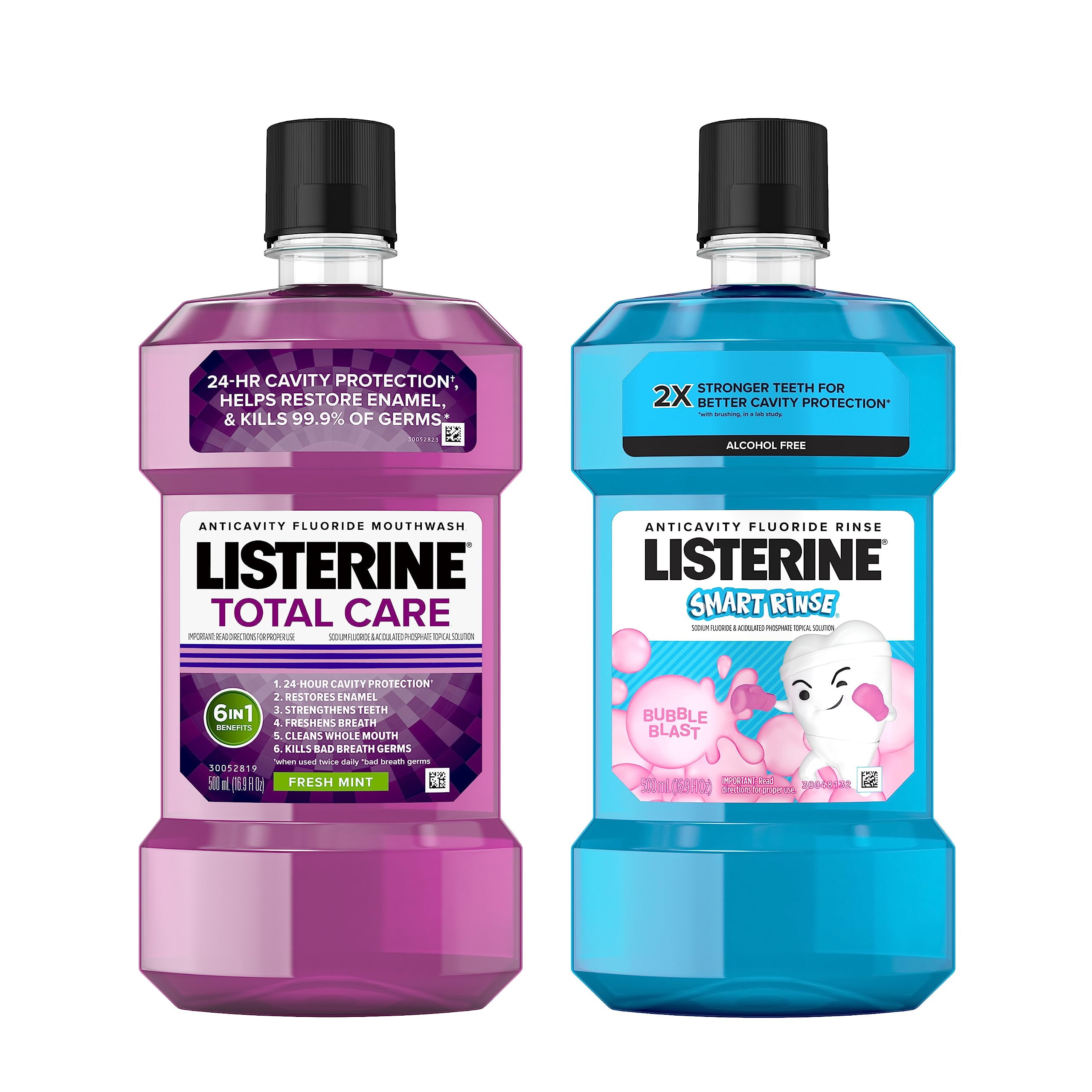 Listerine Total Care Fresh Mint Anticavity Fluoride Mouthwash For ... Listerine Total Care Fresh Mint Anticavity Fluoride Mouthwash For ...