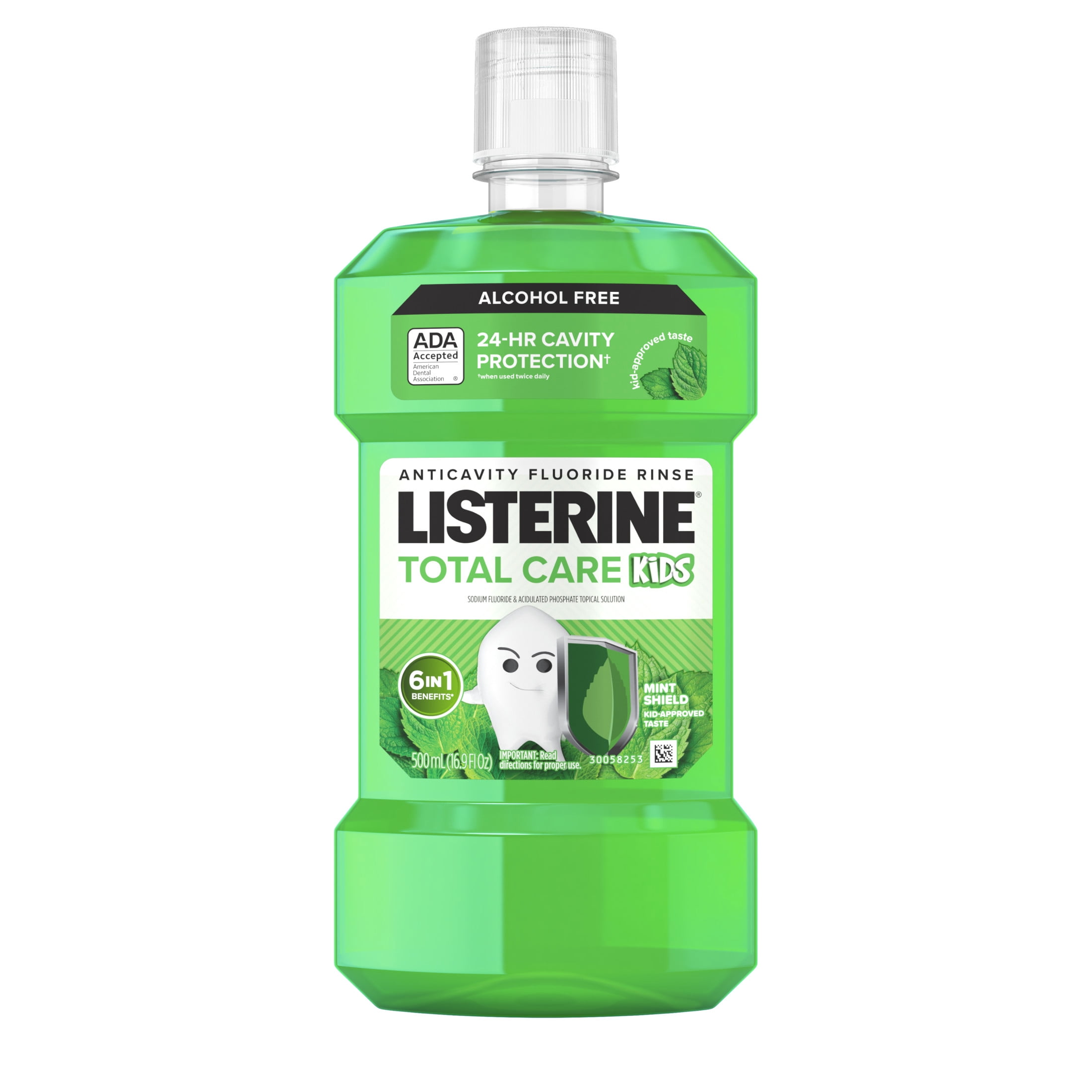 Listerine Total Care Kids Alcohol-Free Anticavity Fluoride Mouthwash ...