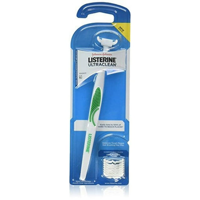 Listerine Ultra Clean Access Flosser, Starter Pack - Walmart.com