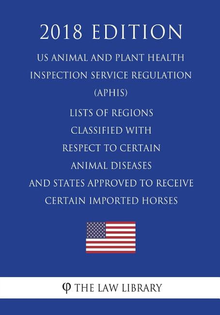 Lists of Regions Classified with Respect to Certain Animal Diseases and ...