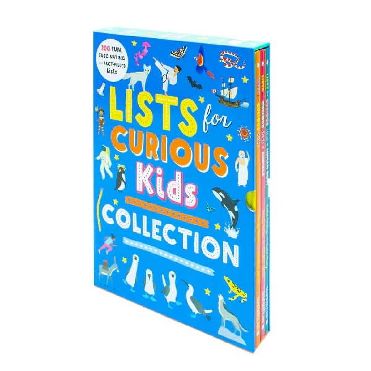 Lists for Curious Kids Collection 3 Books Box Set By Tracey Turner ...